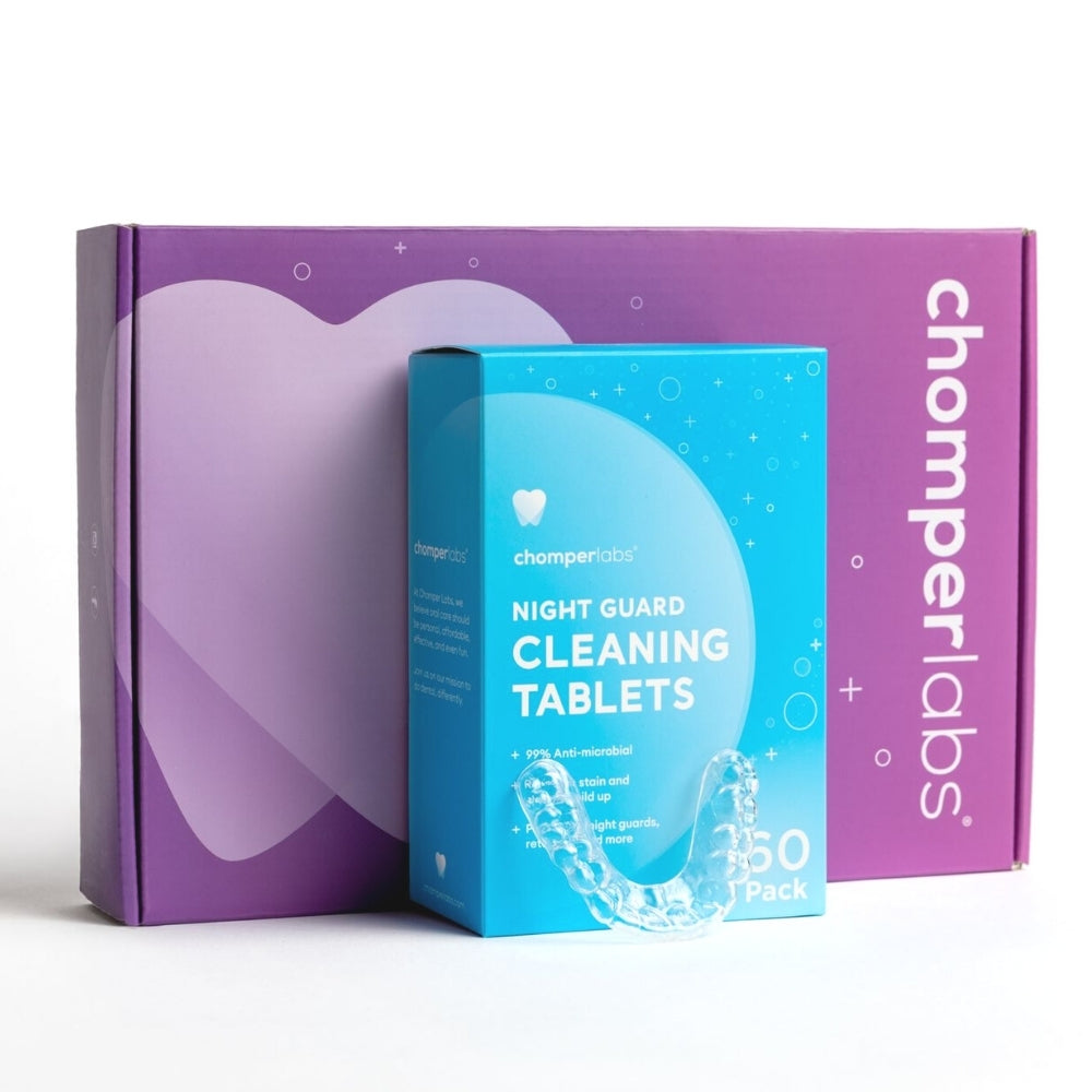 Fizzy Cleaning Tablets for Night Mouth Guards & Retainers | Chomper Labs