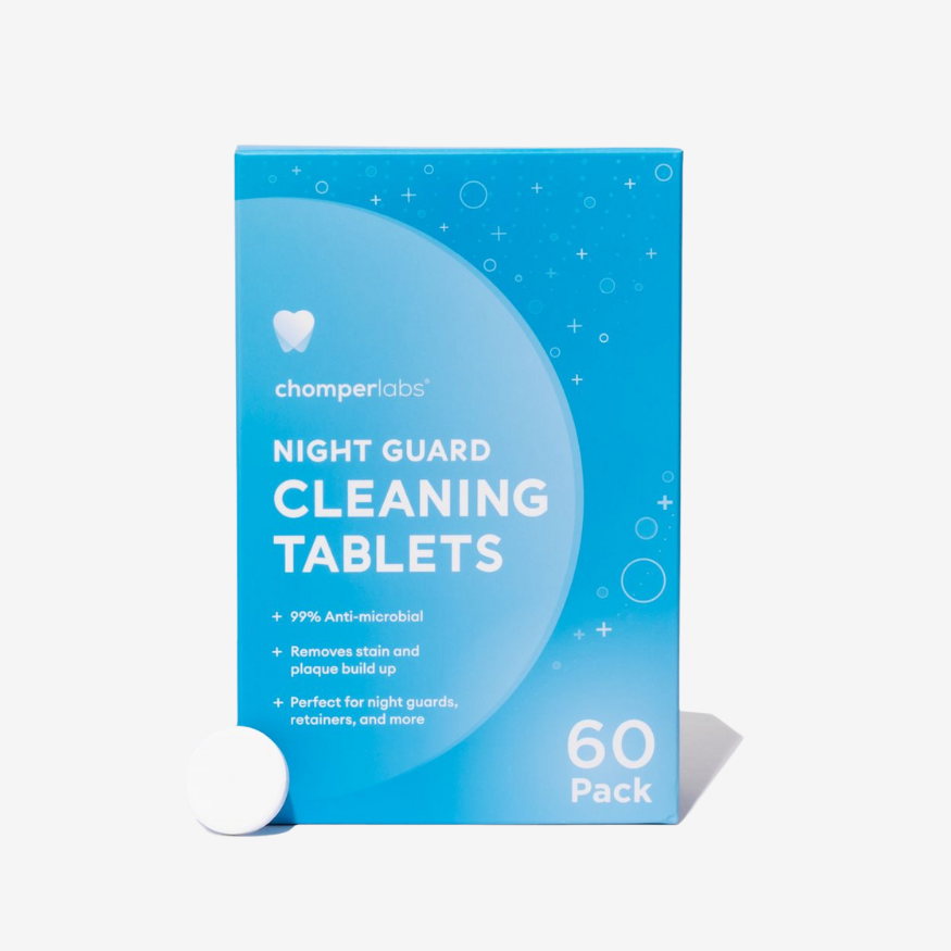 Fizzy Cleaning Tablets for Night Mouth Guards & Retainers | Chomper Labs