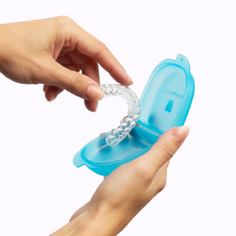 Retainer Night Guard for Teeth Grinding and Retention | Chomper Labs
